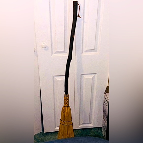Other | Colonial Handmade Antique Woven Corn Broom | Poshmark